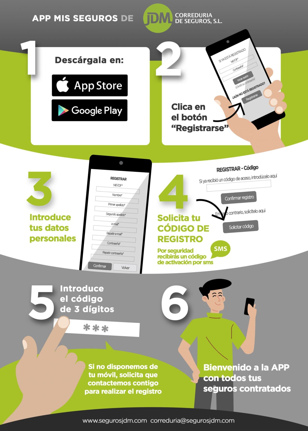 App Mis seguros | Seguros JDM